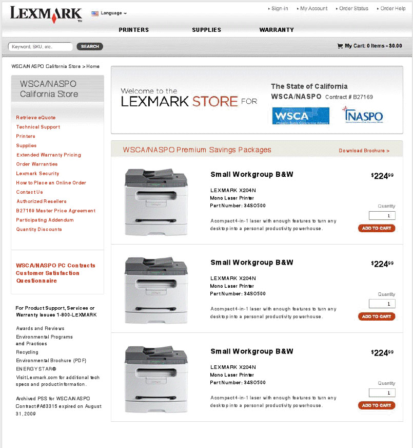 New Lexmark Select Sites | Lexmark United States