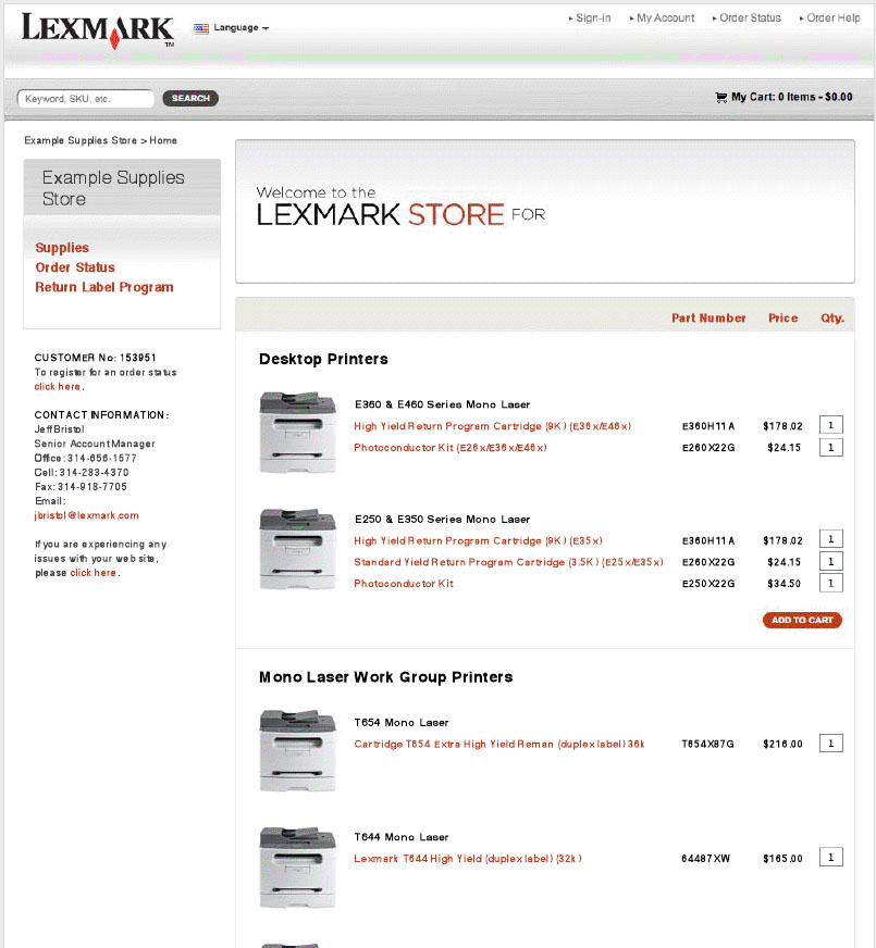 New Lexmark Select Sites | Lexmark United States