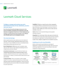 Lexmark Cloud Services